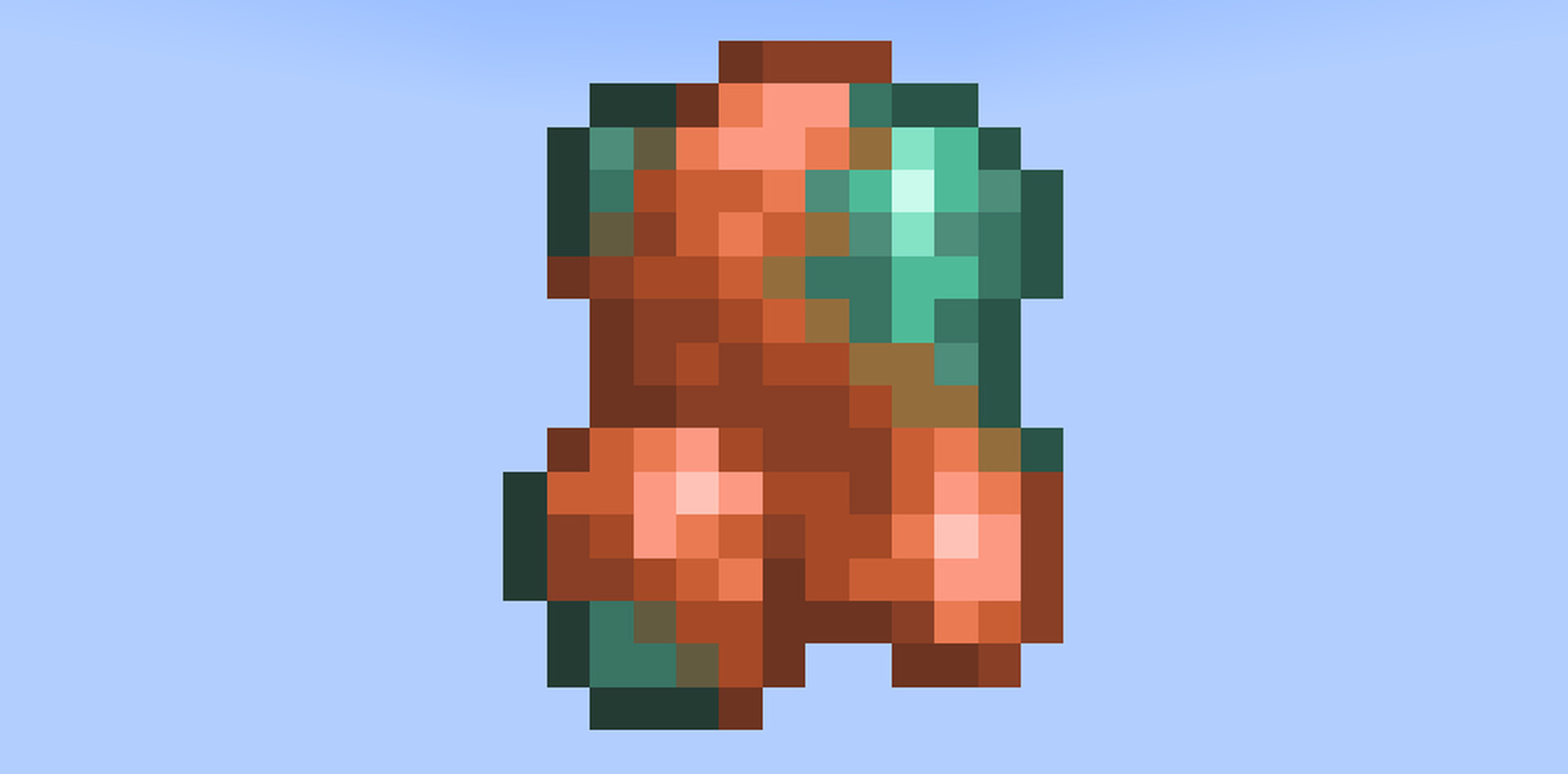 Among-Us Raw Copper Minecraft Texture Pack