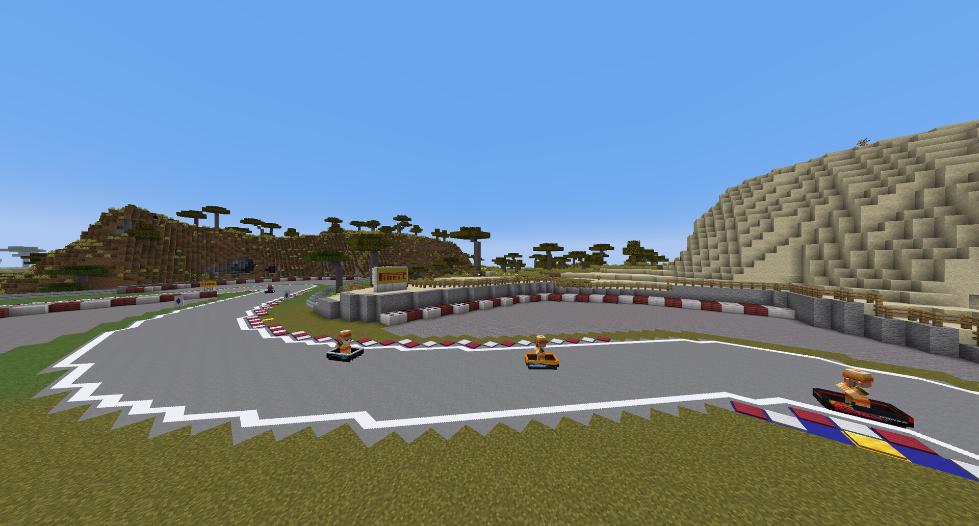 Formula 1 Theme Pack for Boat Racing Minecraft Texture Pack