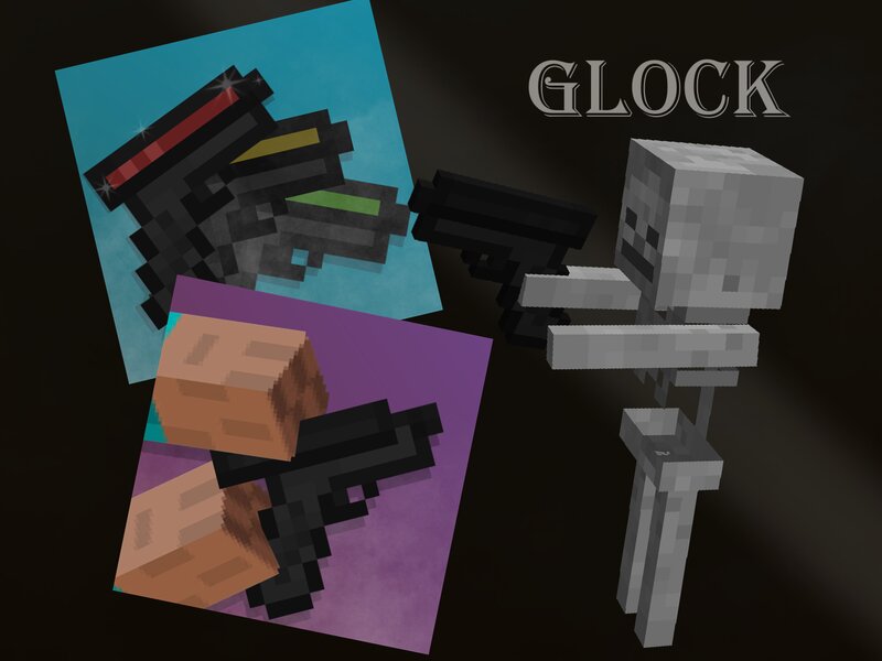 Gun overlay (Glock) Minecraft Texture Pack
