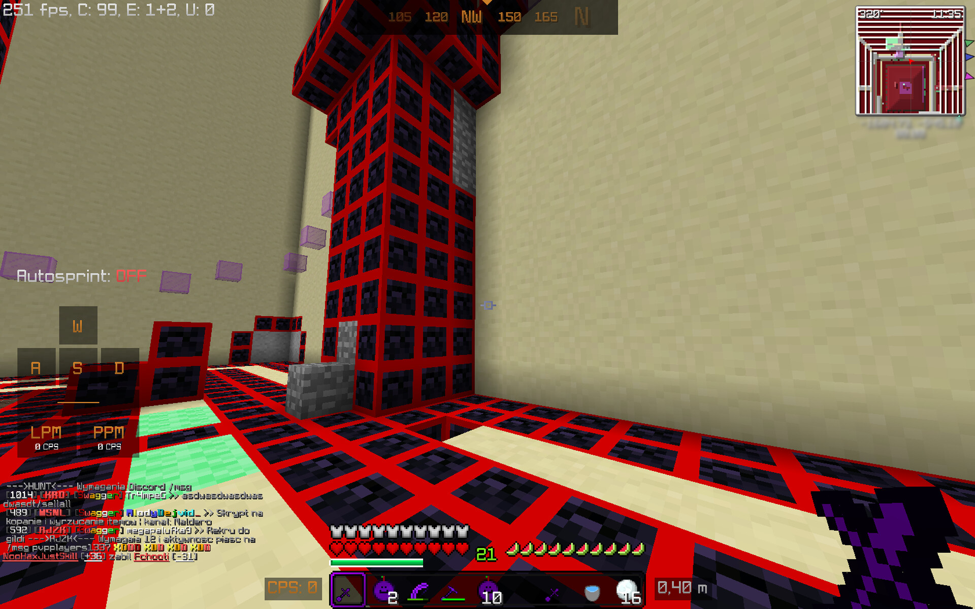 Ruby 16x16 Pack - (Black Obsidian) Minecraft Texture Pack