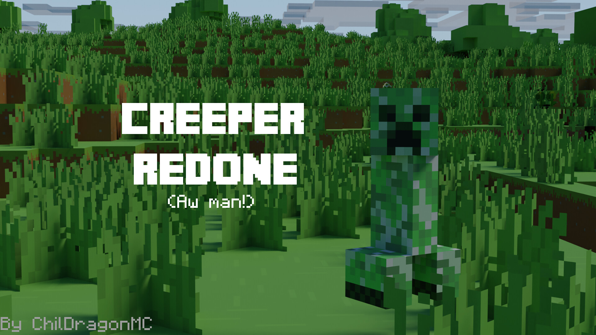 Creeper Redone Minecraft Texture Pack