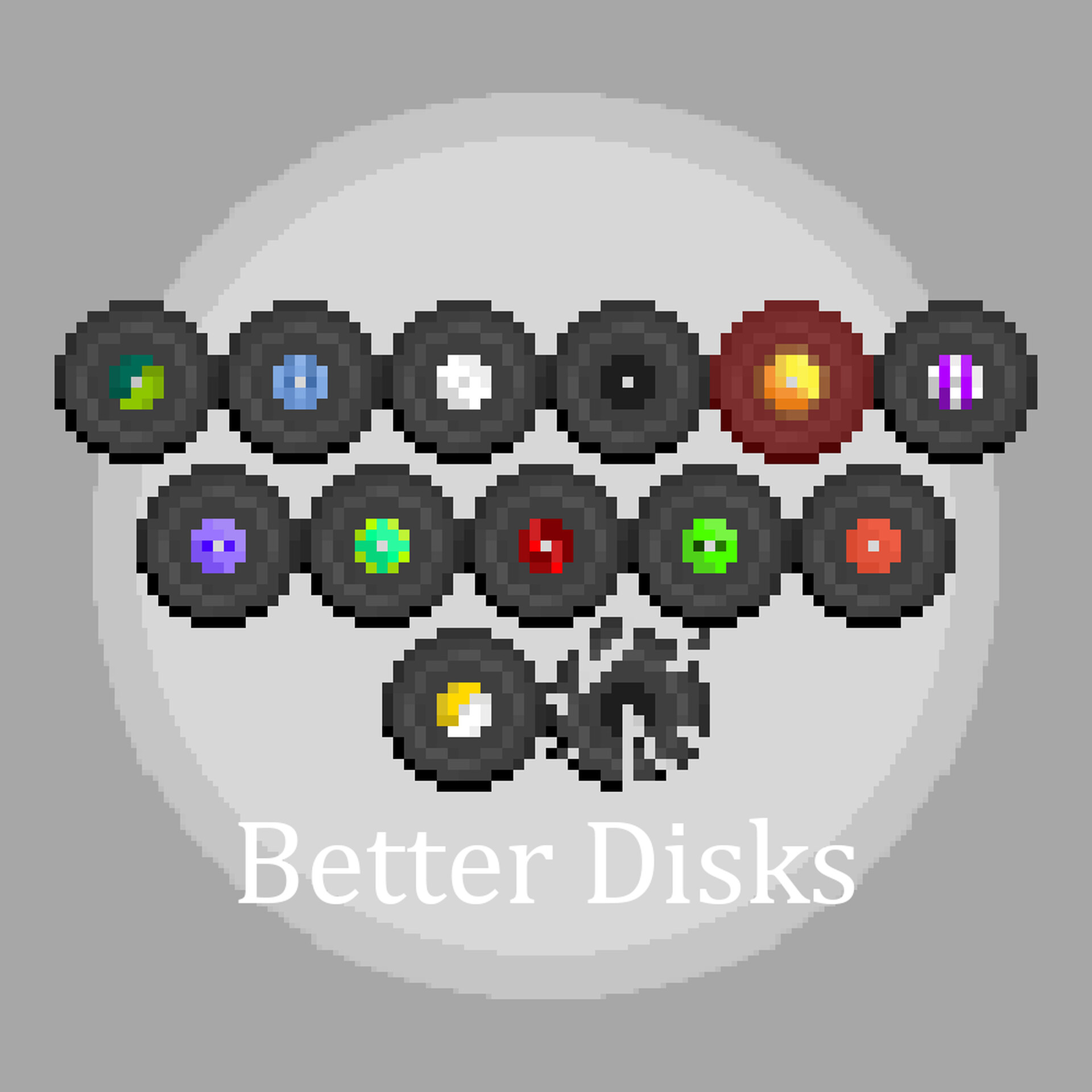 Better Disks Minecraft Texture Pack