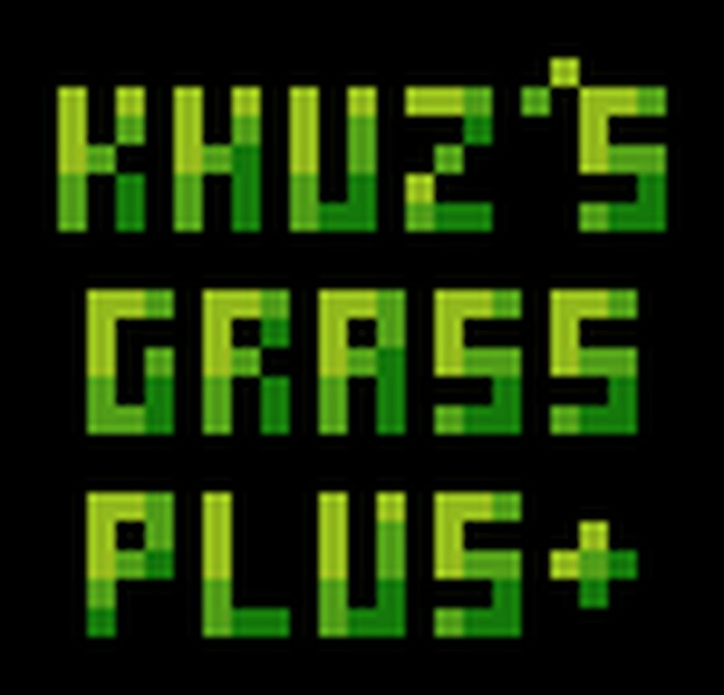 Khuz's Grass Plus Minecraft Texture Pack