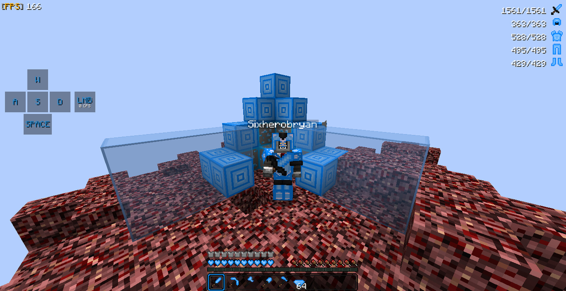 Blue Ocean Texture Pack! (Purple Poison Recolor with connected glass ...