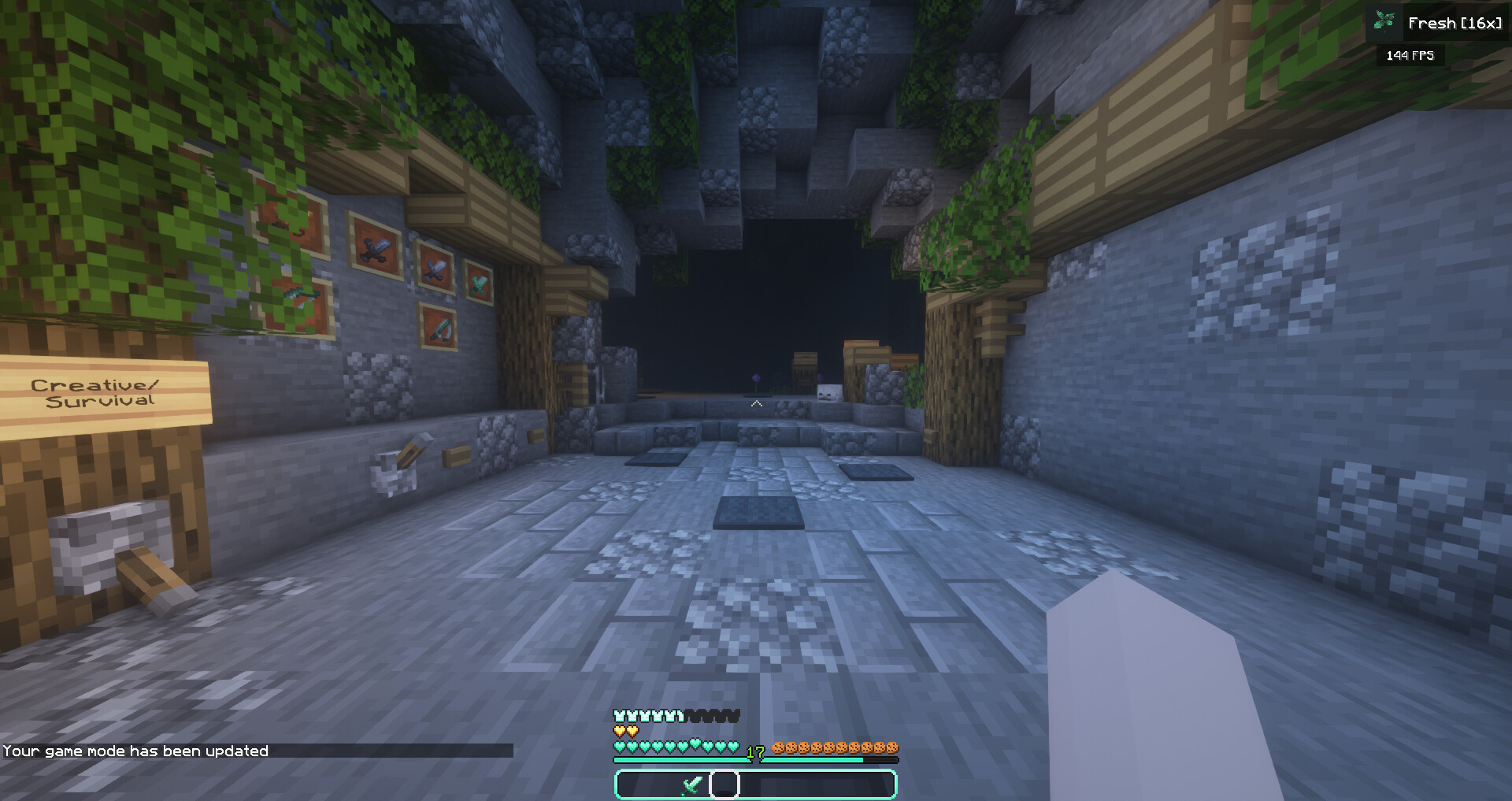 Fresh 16x - Mint PvP texture pack Minecraft Texture Pack