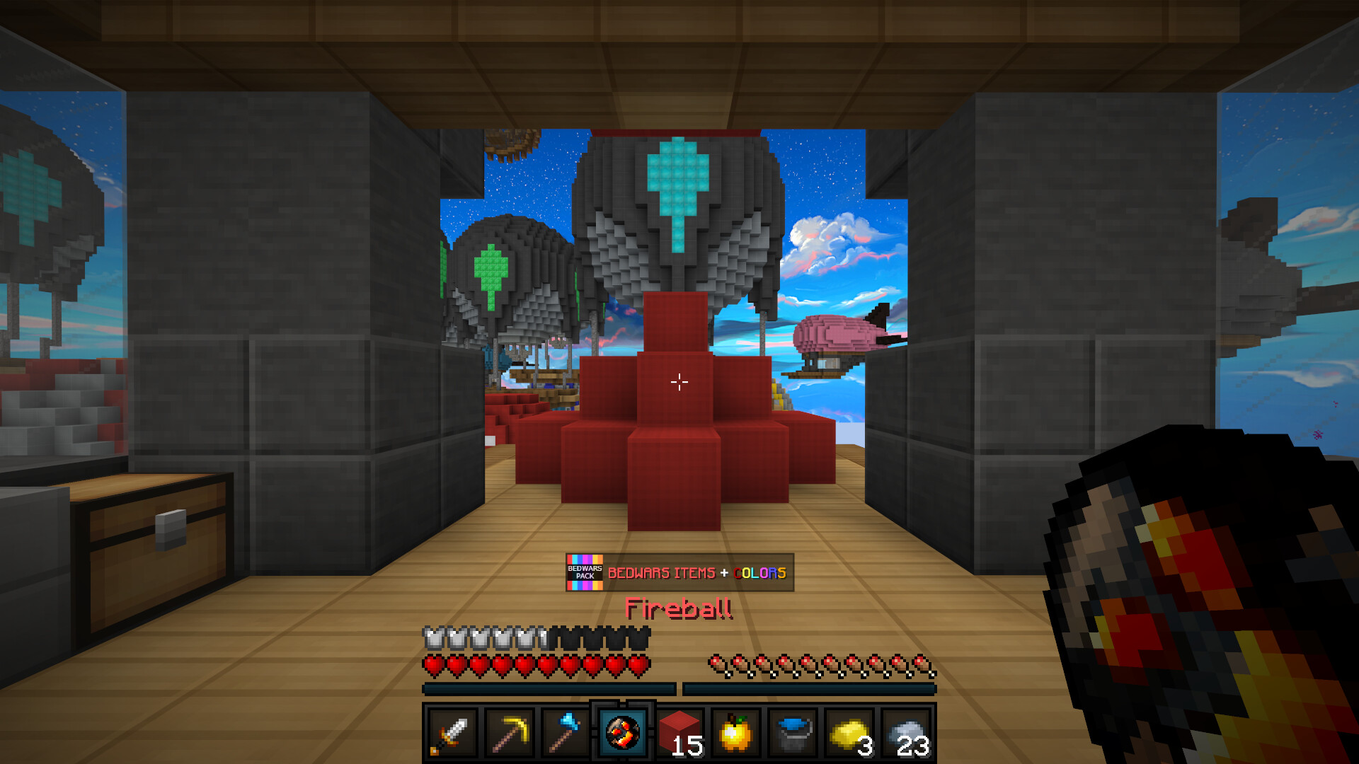 Bedwars Items and Colors Minecraft Texture Pack