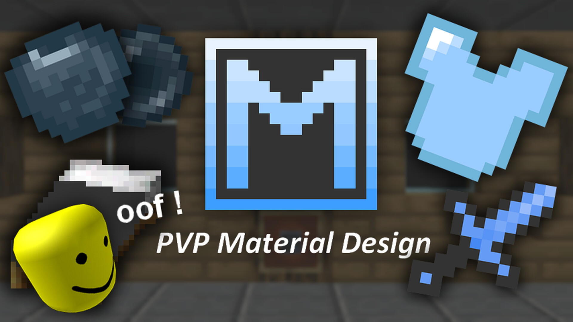 PVP Material Design Minecraft Texture Pack
