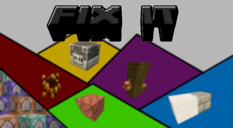 Fix It! - Final Minecraft Texture Pack