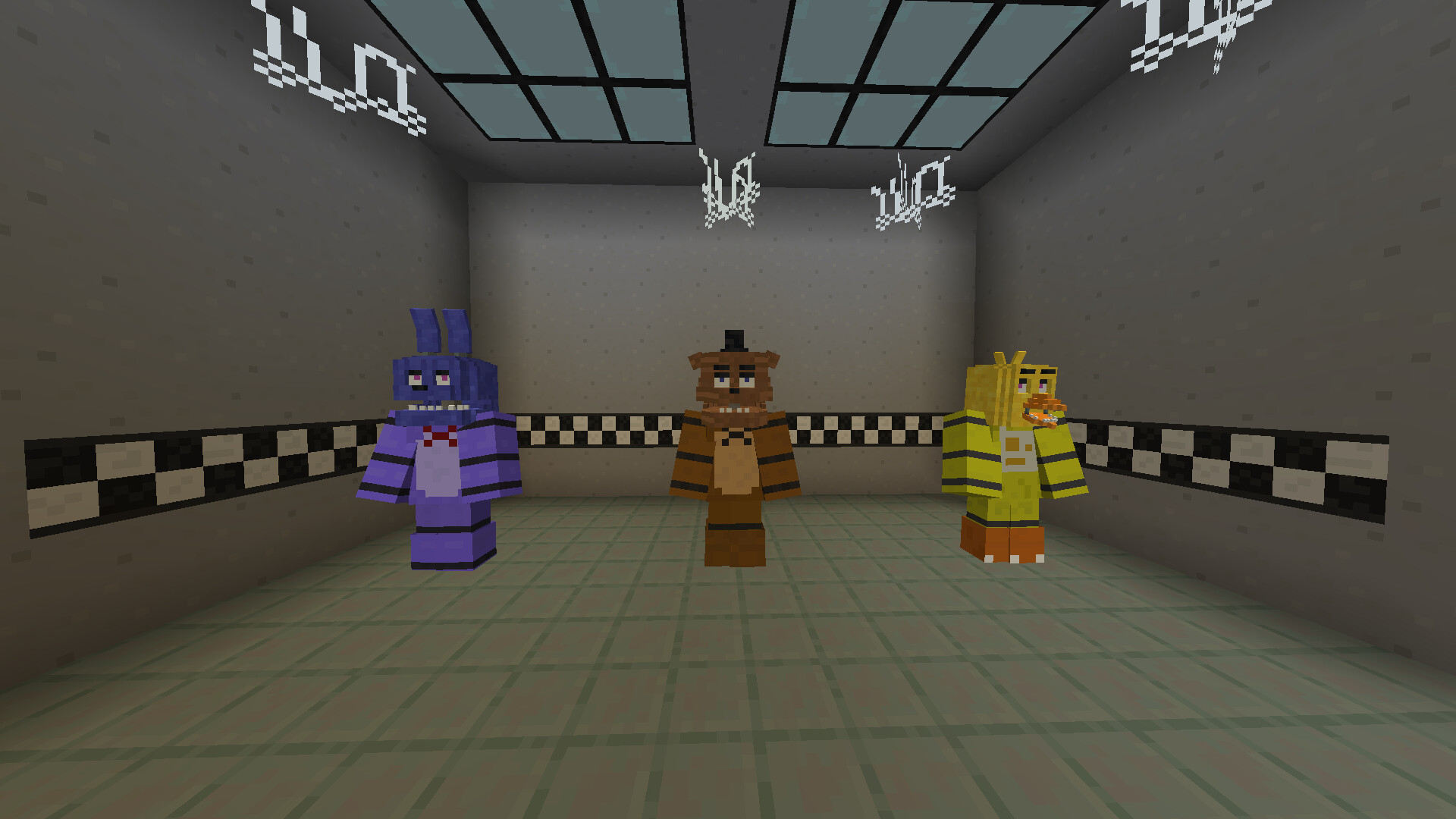 FNAF 1 Resource Pack (FOR MAP ONLY) Minecraft Texture Pack