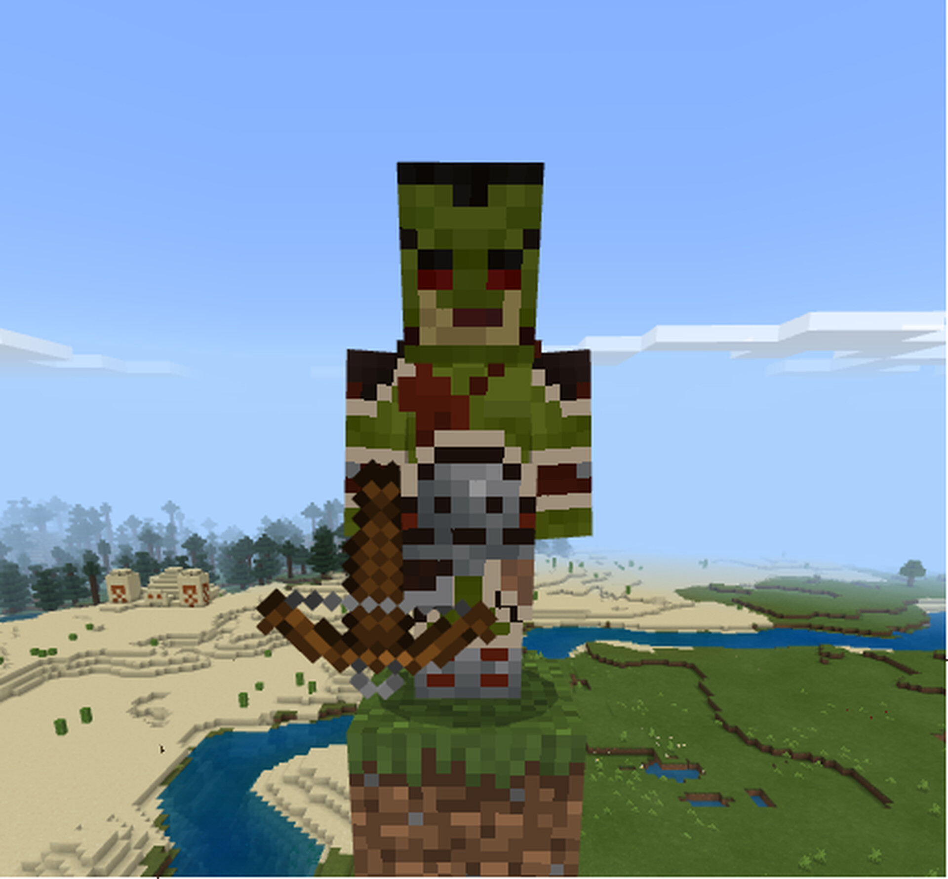 Orc-illager Minecraft Texture Pack