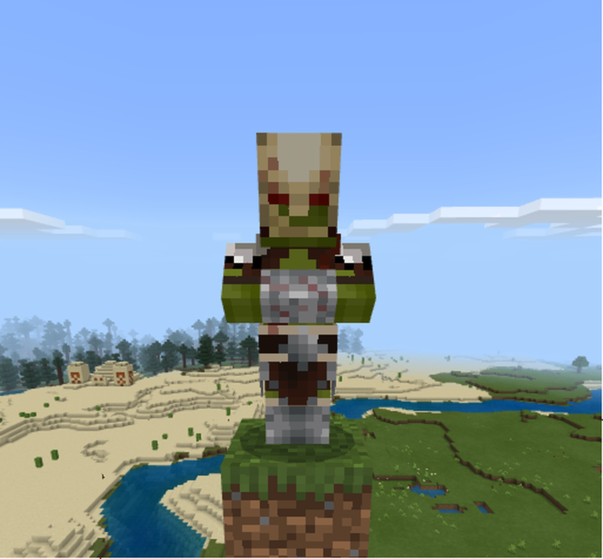 Orc-illager Minecraft Texture Pack