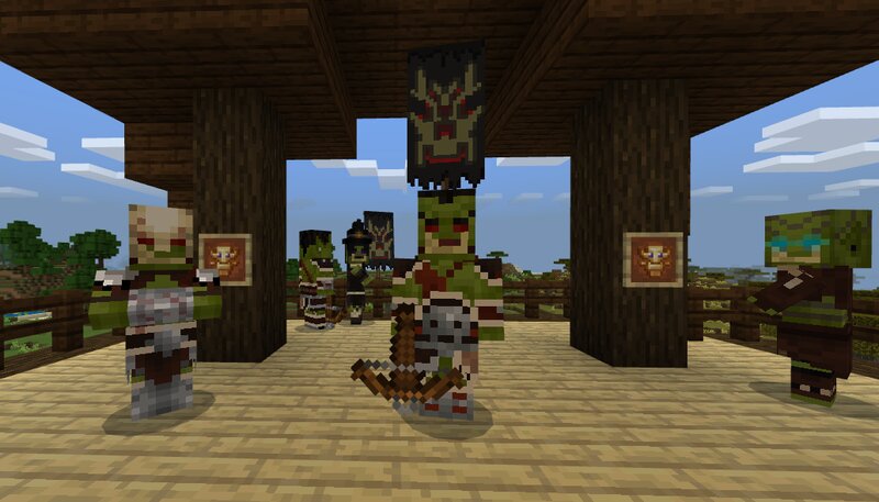 Orc-illager Minecraft Texture Pack