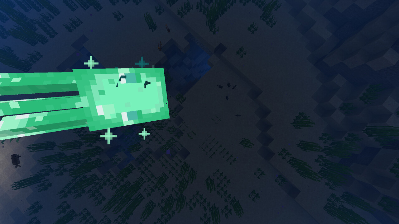 Glowy GlowSquid Minecraft Texture Pack