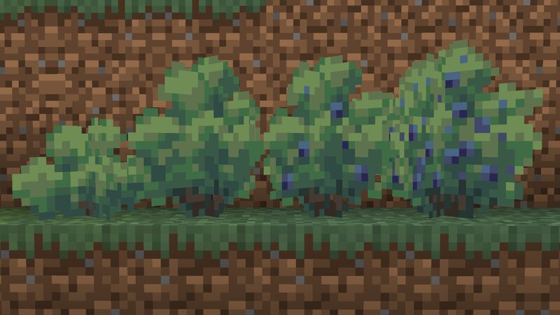 Fudgie's Sweet Blueberries! Minecraft Texture Pack