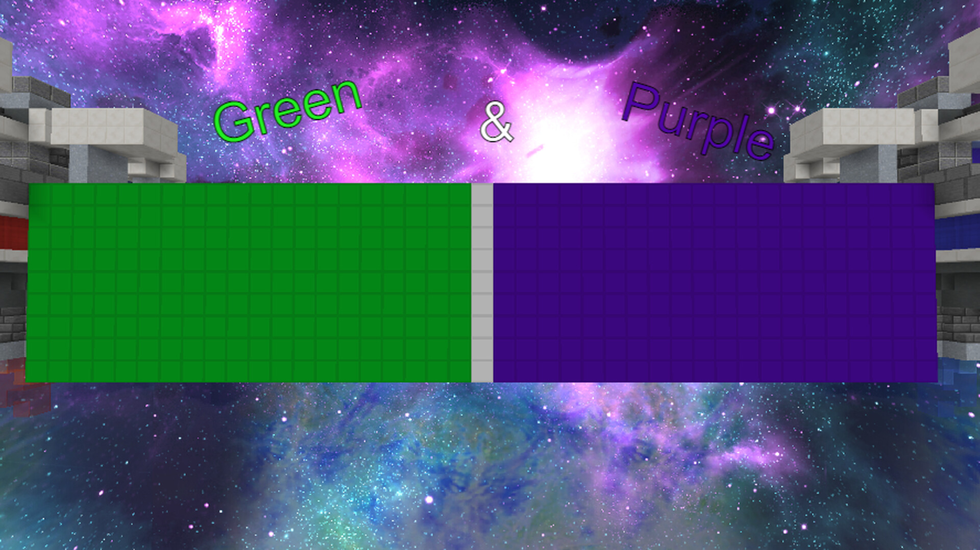 Green & Purple Bridge Overlay By Moony__ Minecraft Texture Pack