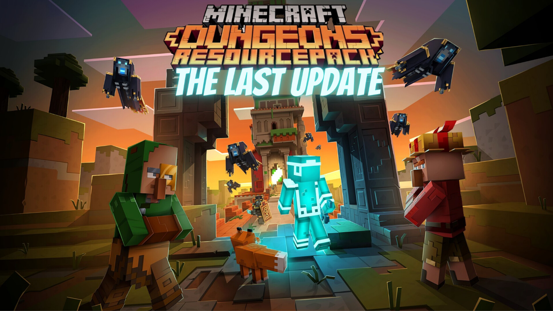 Minecraft dungeons resource pack and datapack 1.16.5 The Last Update ...