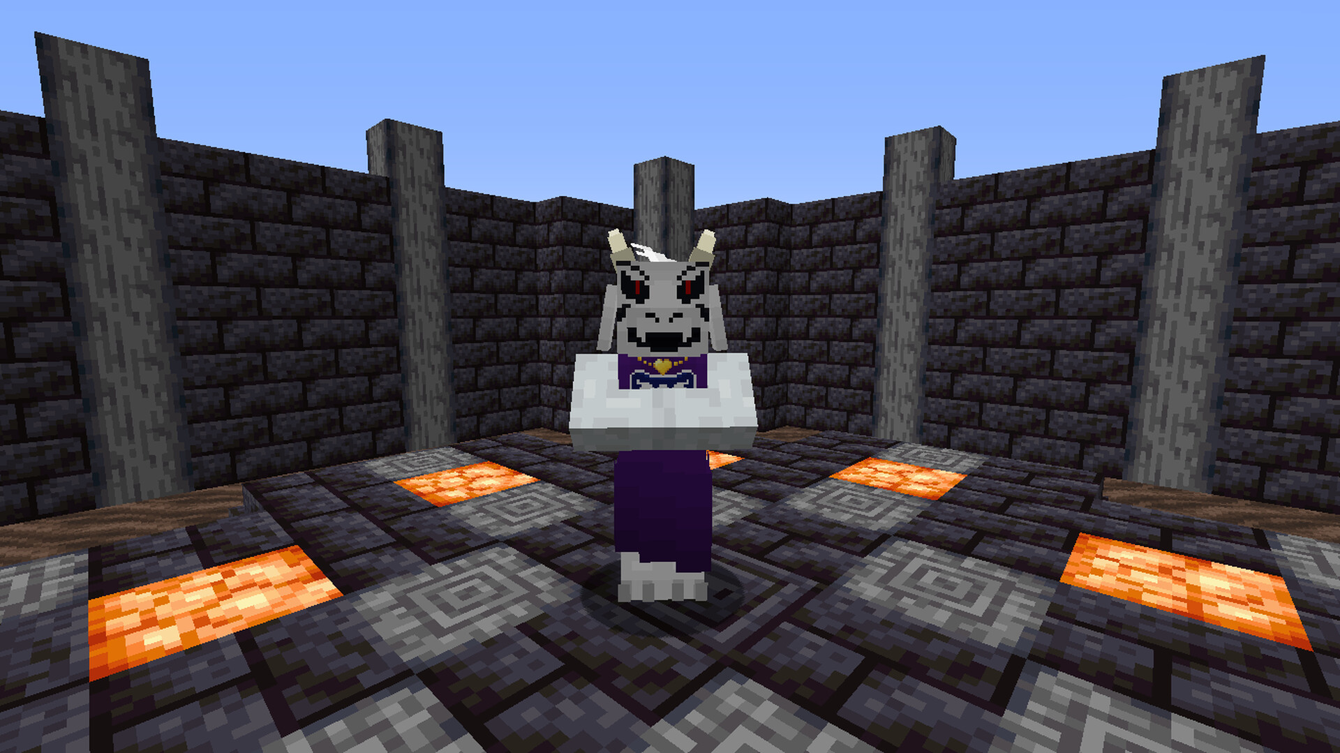 Asriel Dreemurr Minecraft Texture Pack