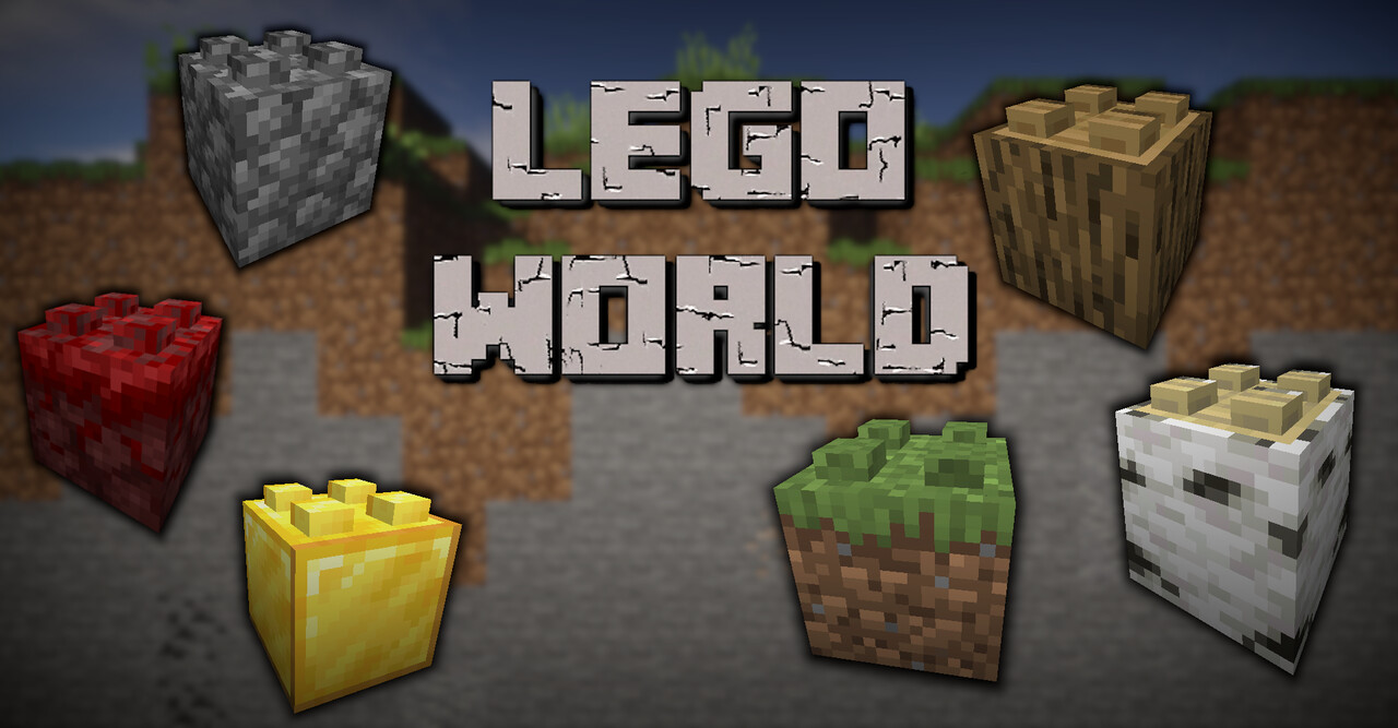 Lego World - Lego in Minecraft! [1.19] Minecraft Texture Pack