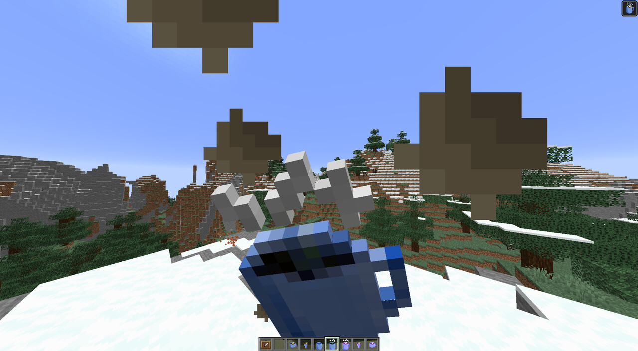 Coffee instead of potions! Minecraft Texture Pack
