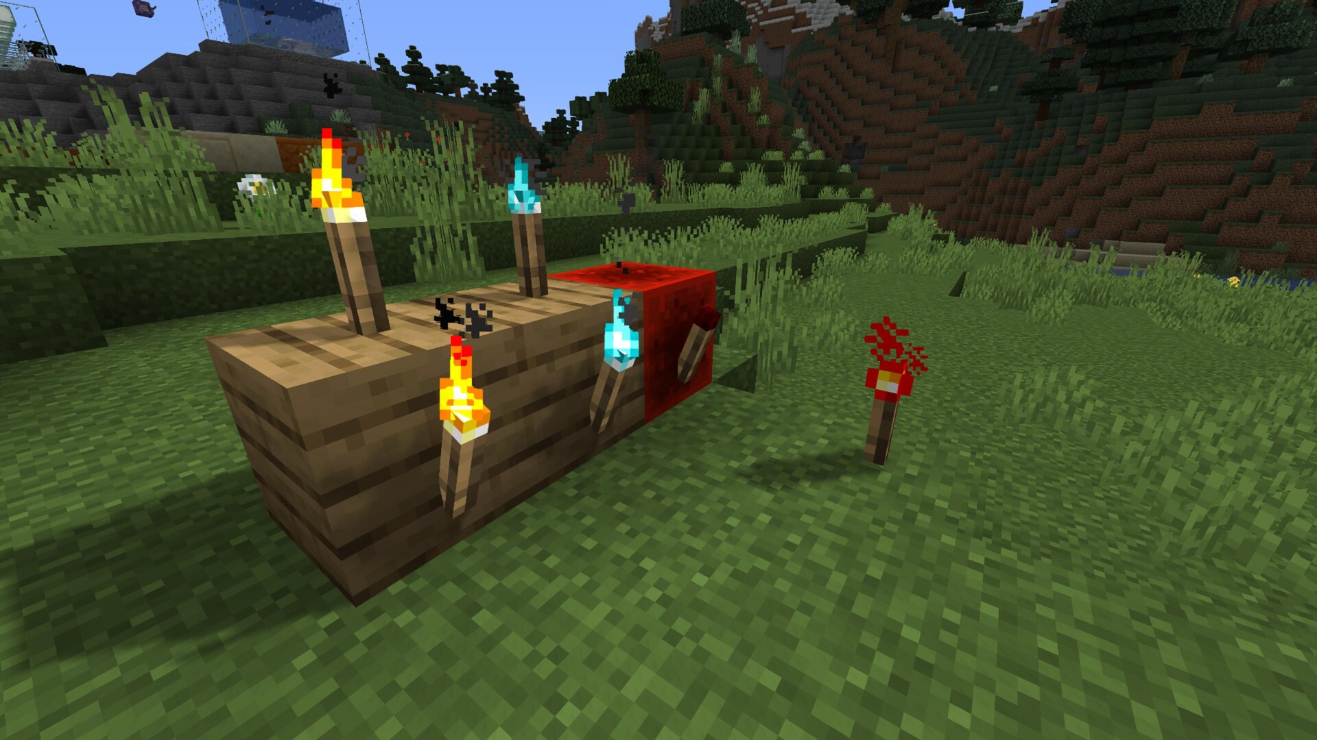 Biome-Dependent Torches (Optifine Required) Minecraft Texture Pack