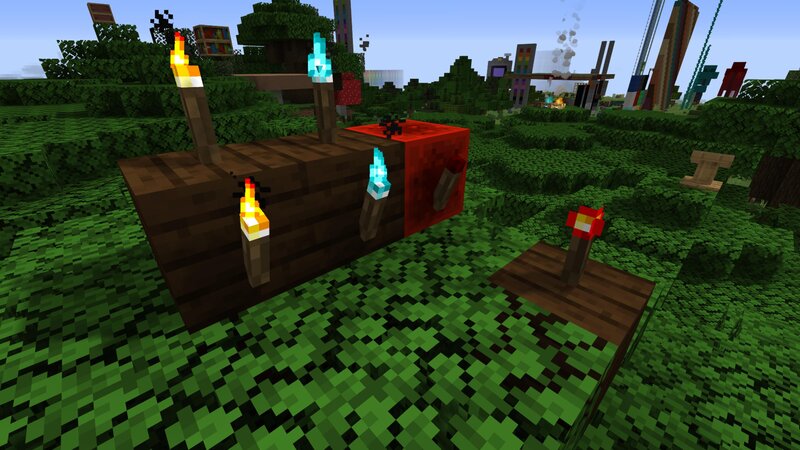 Biome-Dependent Torches (Optifine Required) Minecraft Texture Pack