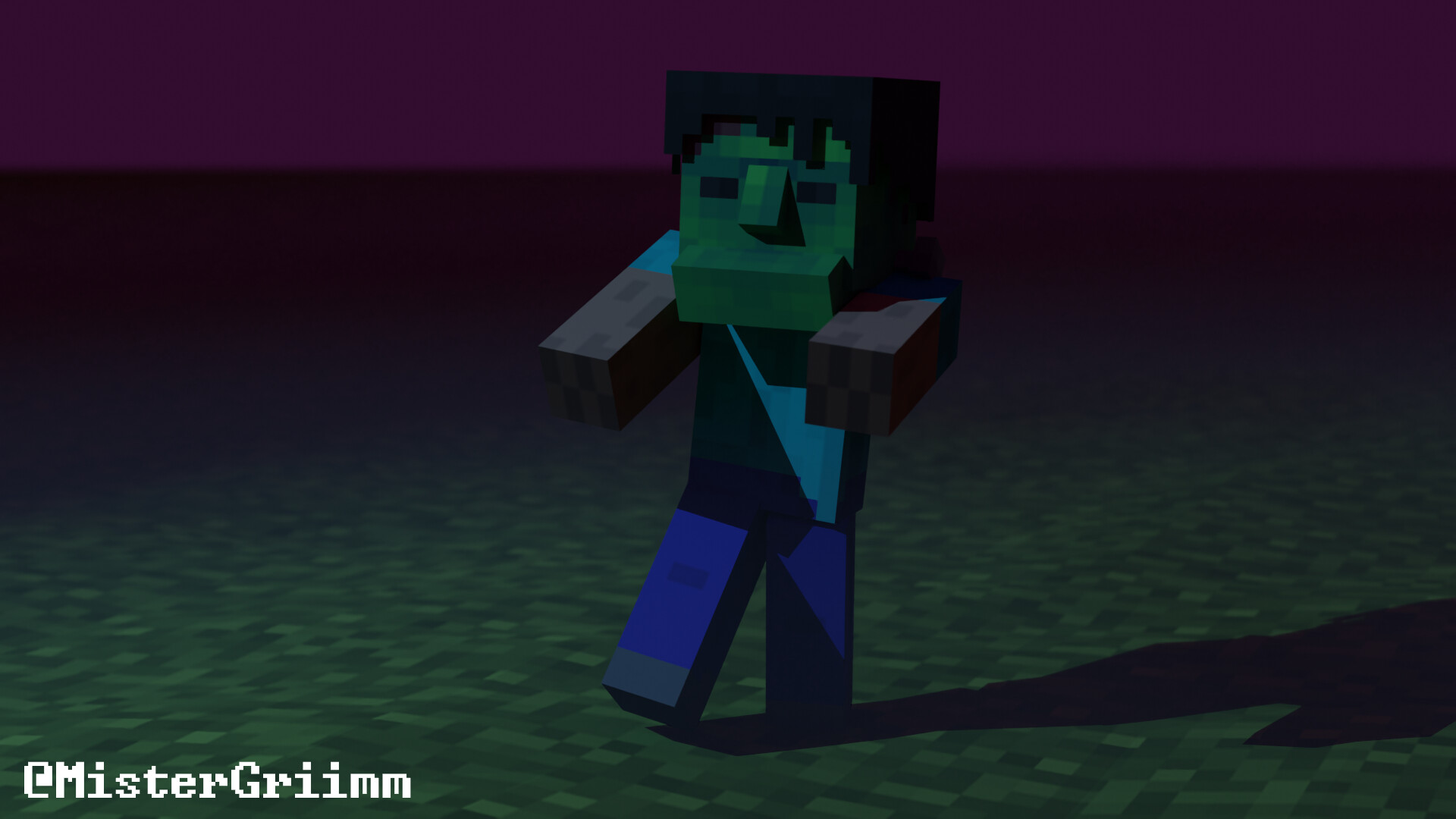 Frankenstein's Monster Mask Minecraft Texture Pack