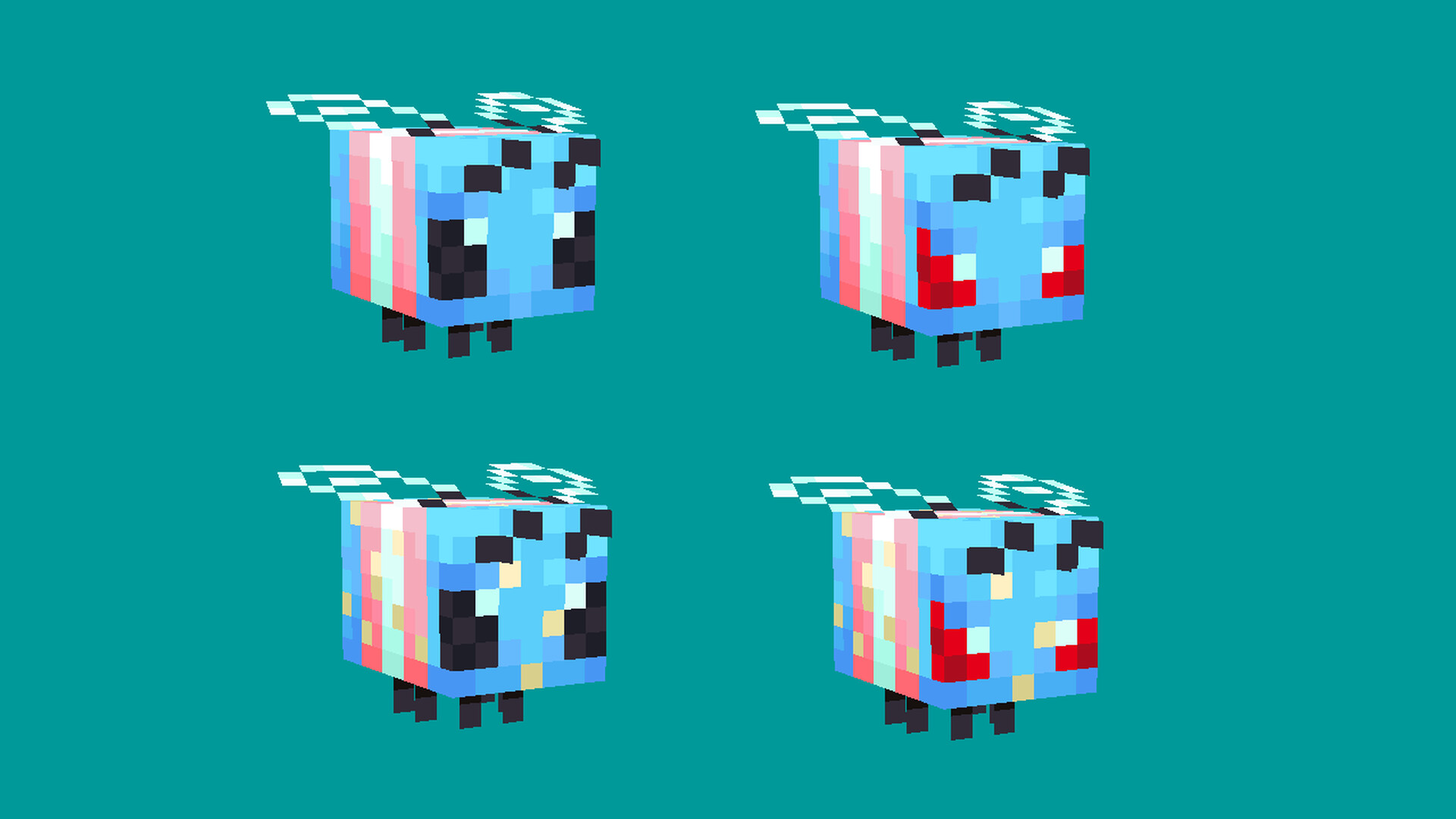 The Minecraft Bee is Trans Minecraft Texture Pack