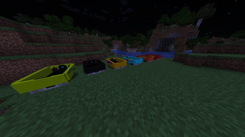 Boat Car Minecraft Texture Pack