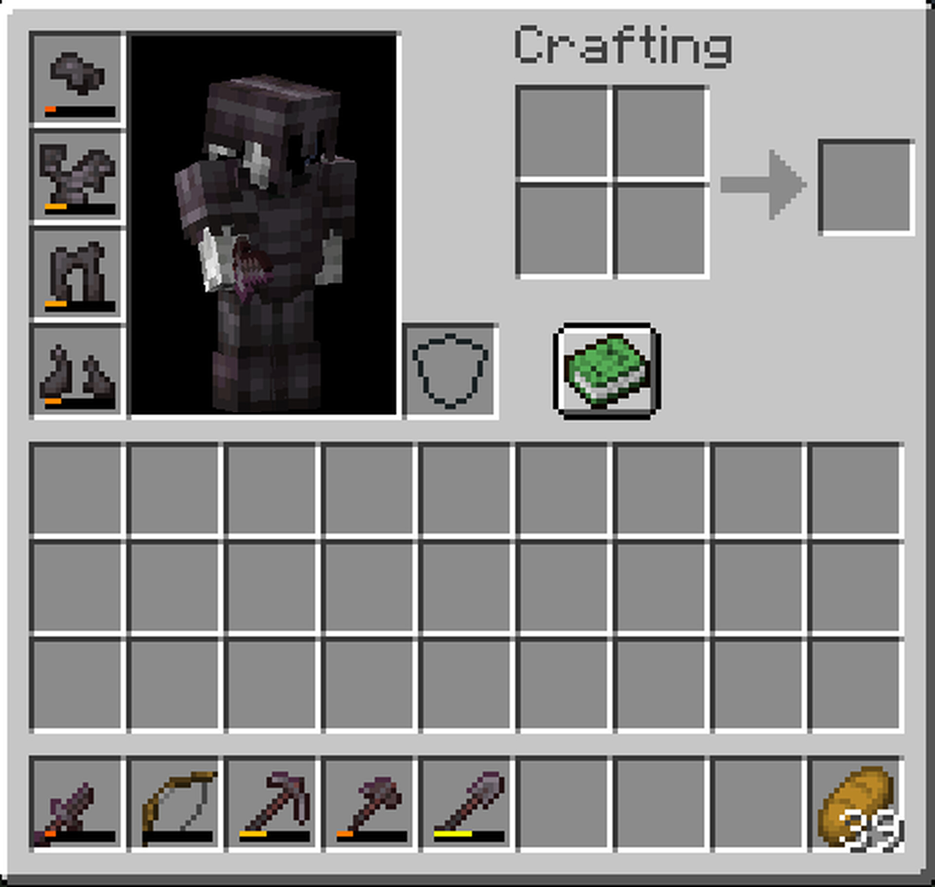 Visual Durability of Broken Tools Minecraft Texture Pack