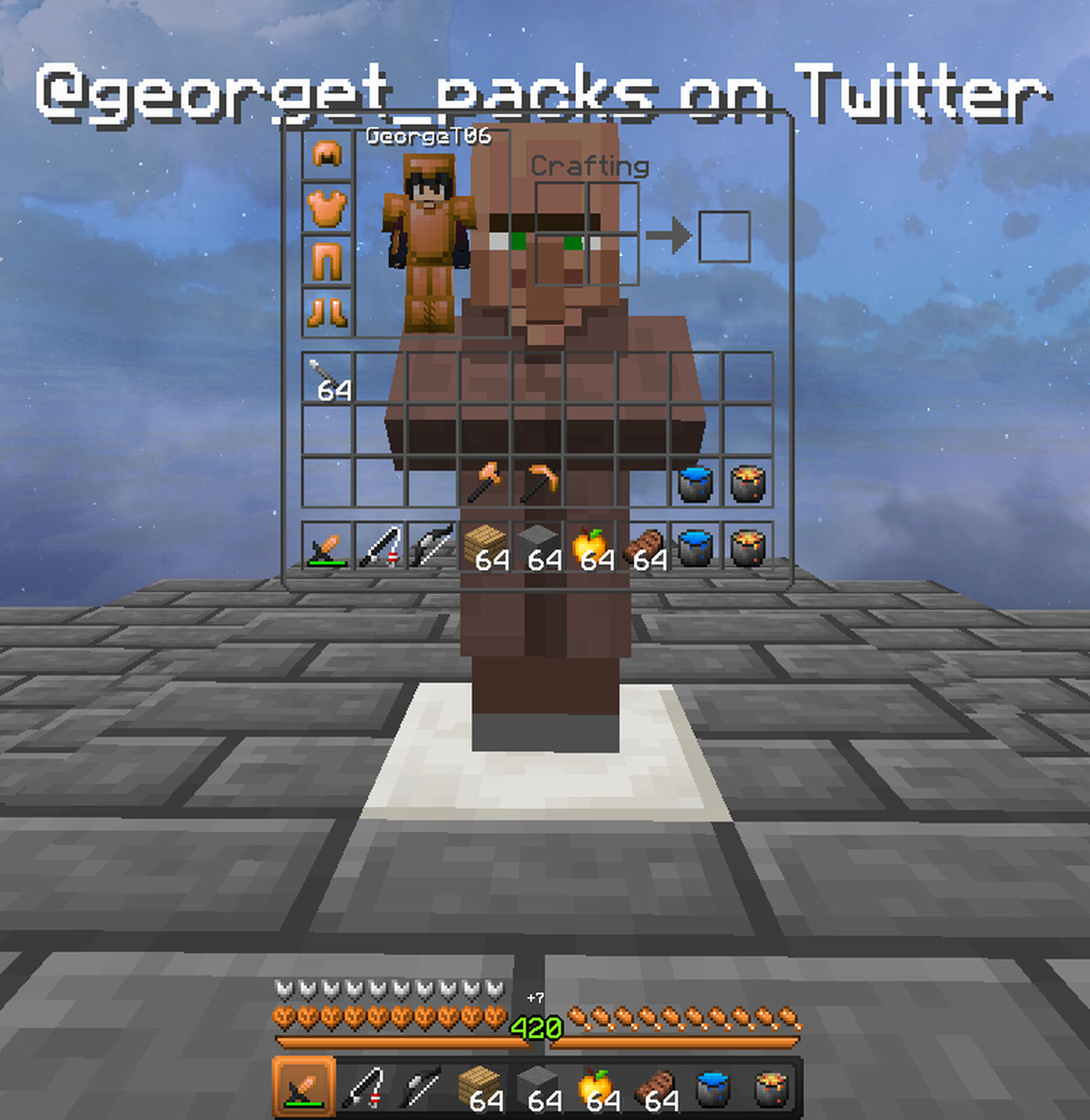 ghoul 16x v2.1 + 8 RECOLORS Minecraft Texture Pack