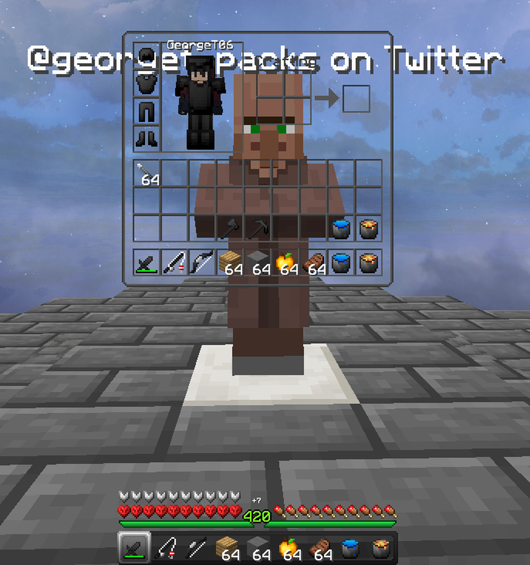 ghoul 16x v2.1 + 8 RECOLORS Minecraft Texture Pack