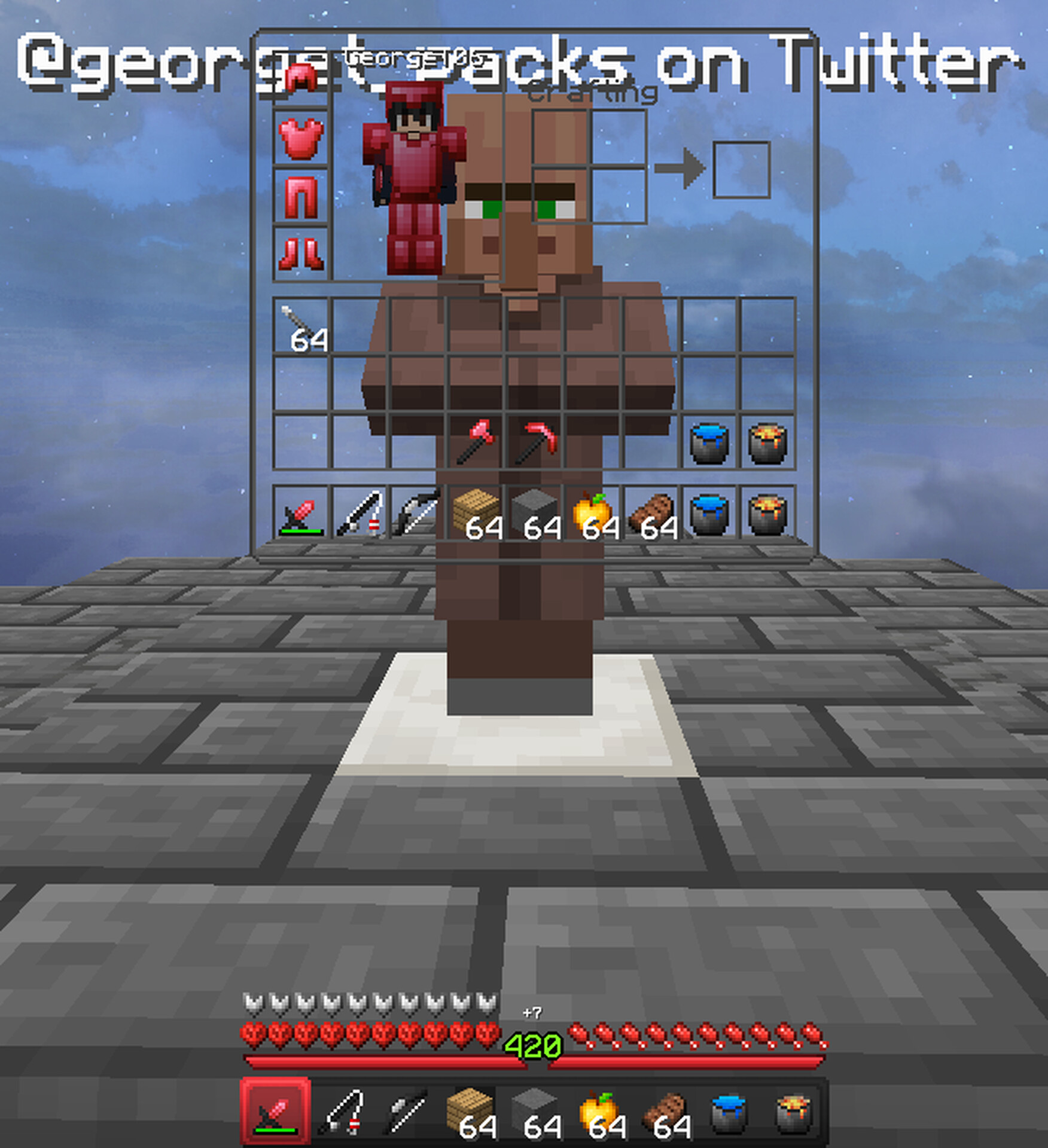 ghoul 16x v2.1 + 8 RECOLORS Minecraft Texture Pack