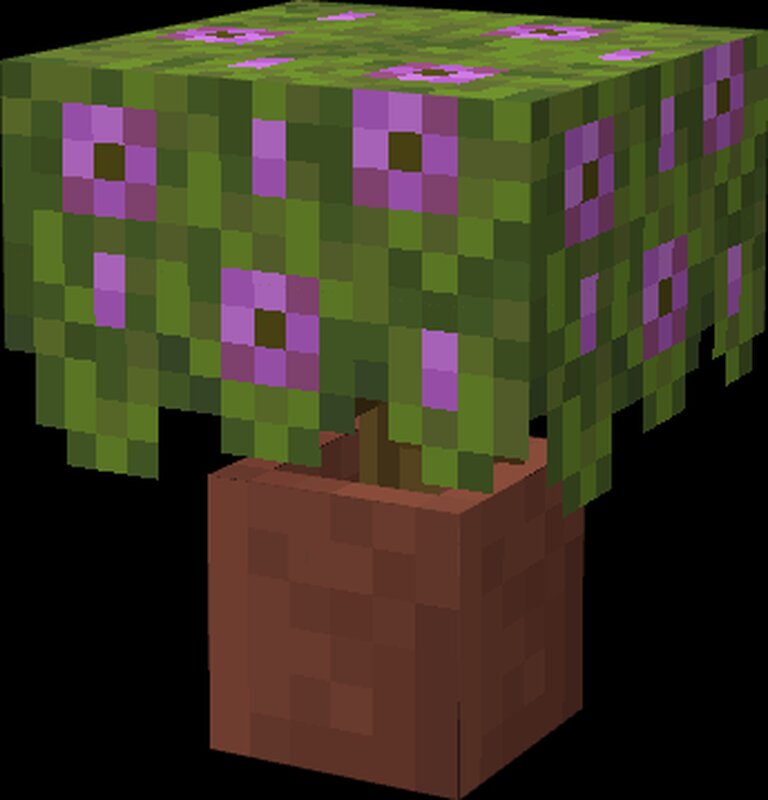Bigger Potted Azaleas Minecraft Texture Pack