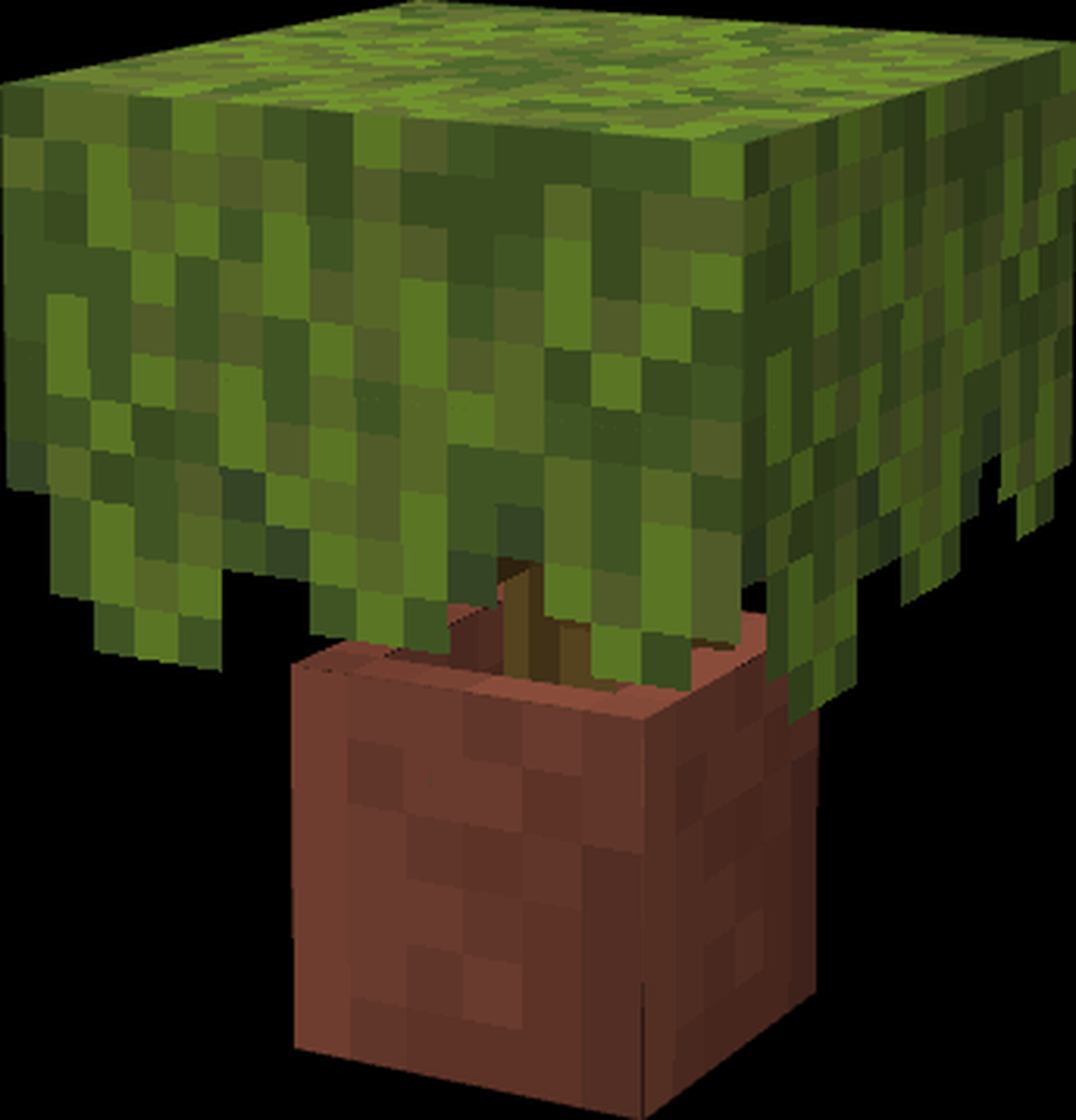 Bigger Potted Azaleas Minecraft Texture Pack