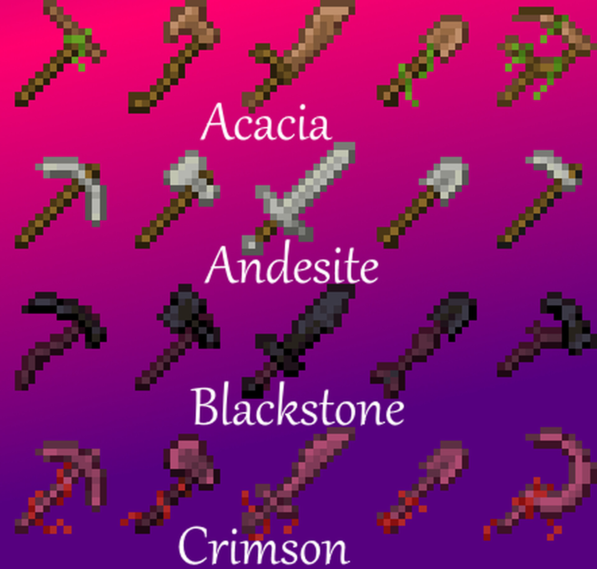 McR - Gear Overhaul alternative resourcepack! Minecraft Texture Pack