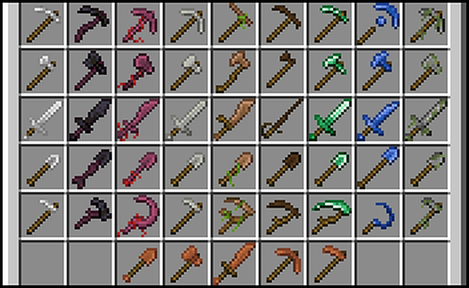 McR - Gear Overhaul alternative resourcepack! Minecraft Texture Pack
