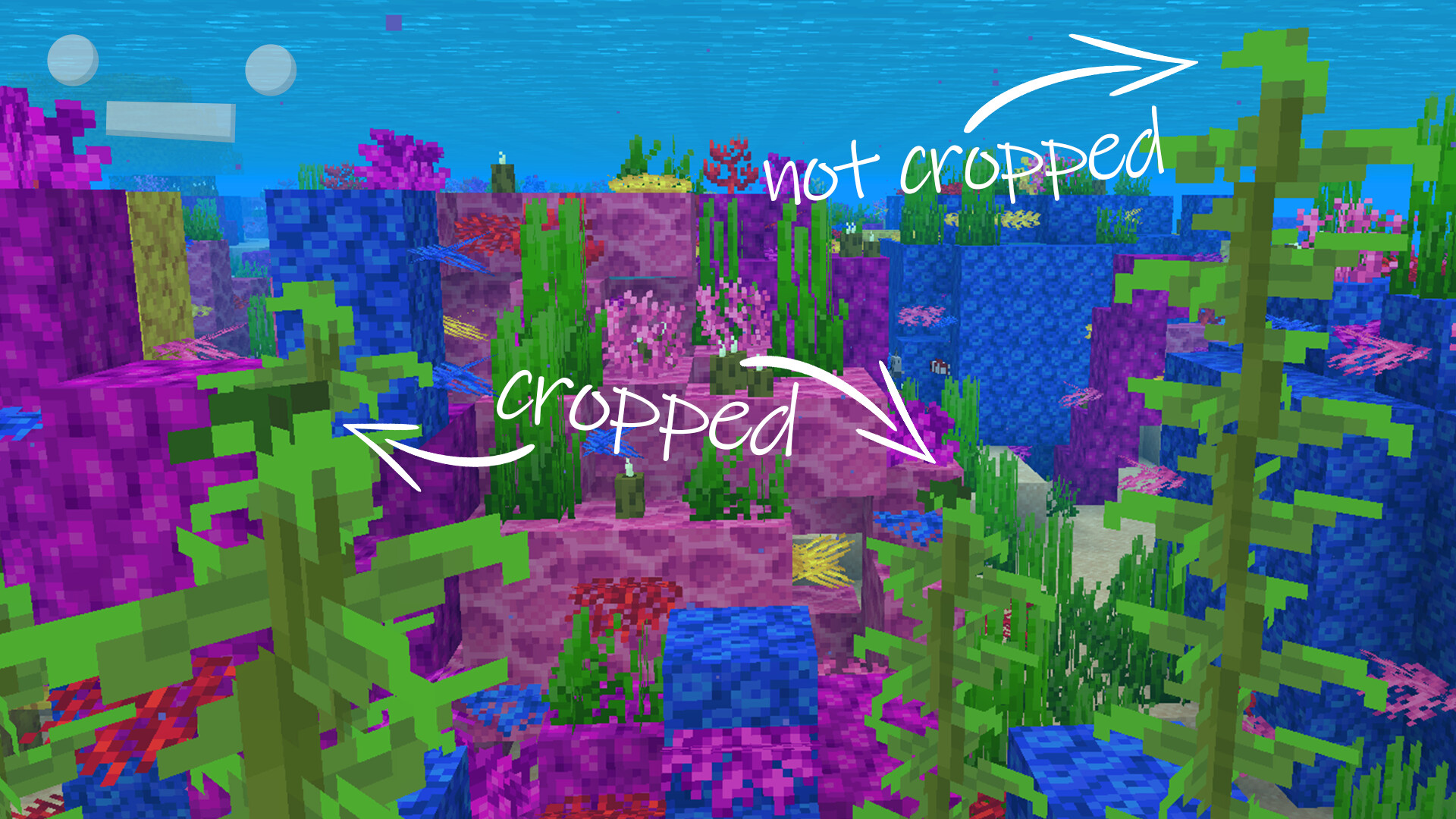 Visible Cropped Plants Minecraft Texture Pack
