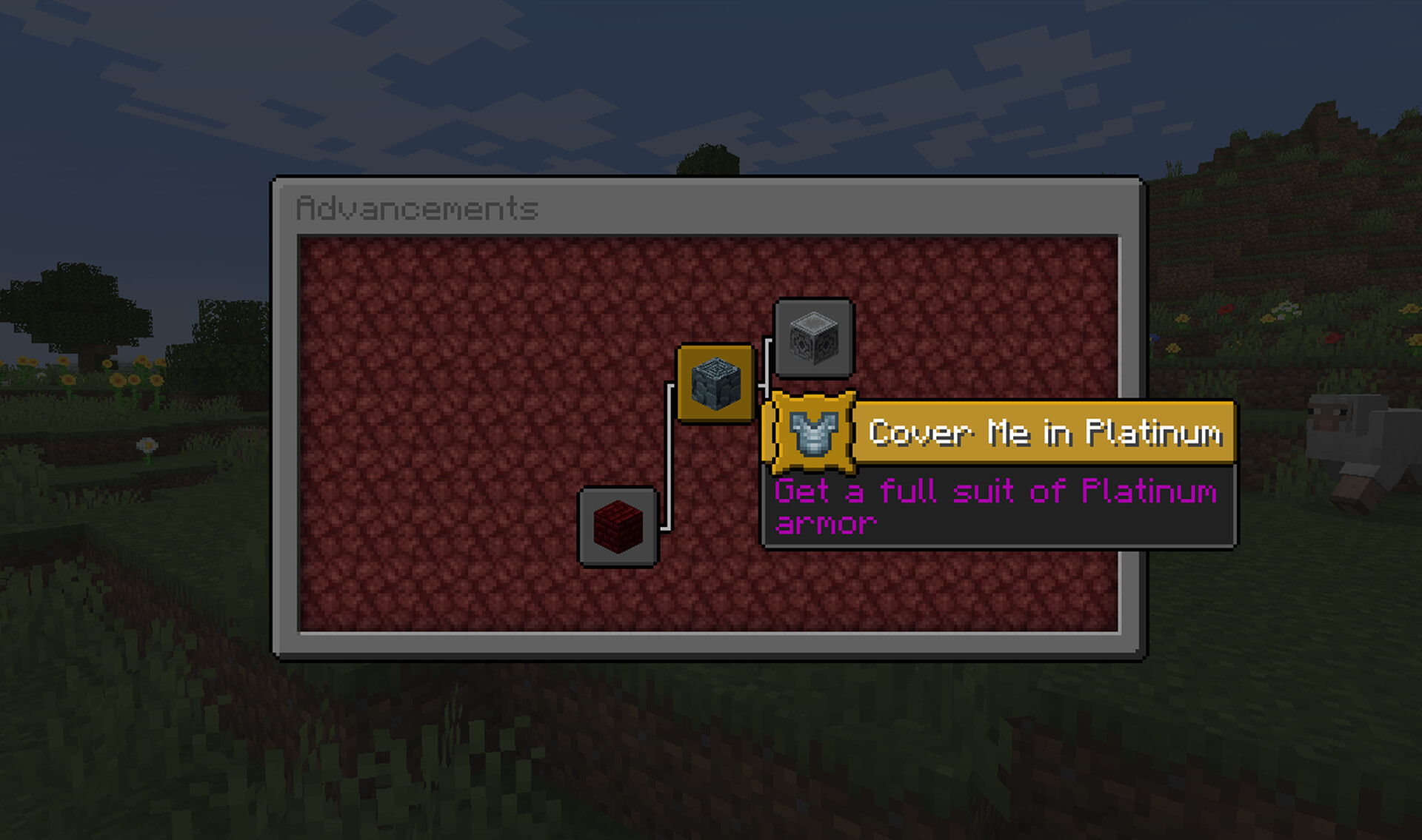 Platinum as Netherite [1.16-1.18] Minecraft Texture Pack