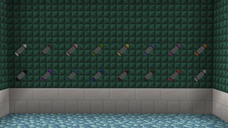 Dye to Crayons (gray) Minecraft Texture Pack