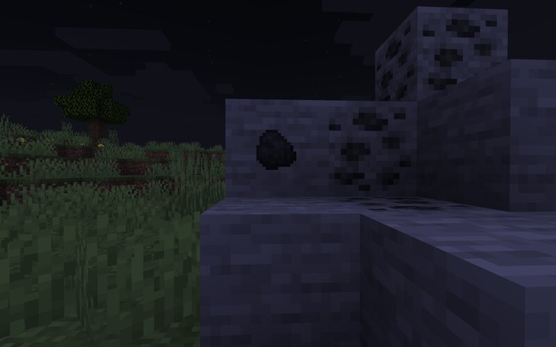 Consistent Coal Minecraft Texture Pack