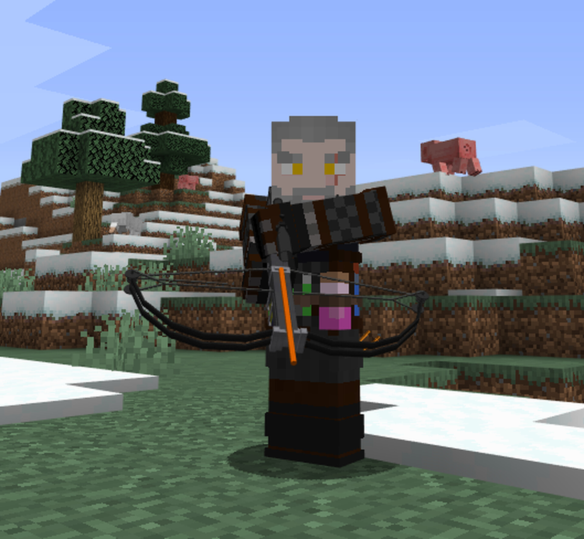 HALF-LIFE GUNS | Crossbow! (1.16.5+) Minecraft Texture Pack