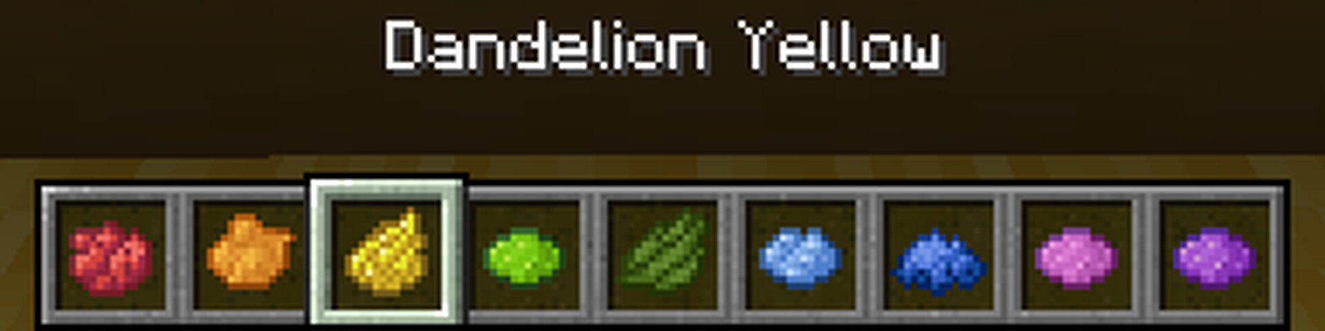 Old Dye Names Minecraft Texture Pack