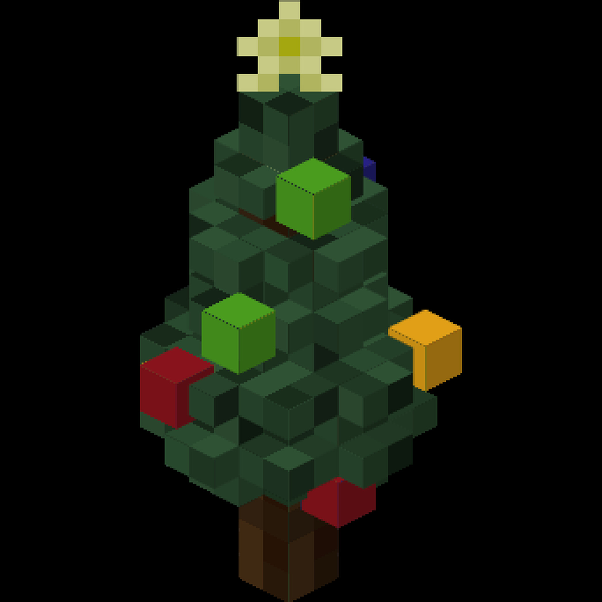 Tiny Christmas Trees Minecraft Texture Pack