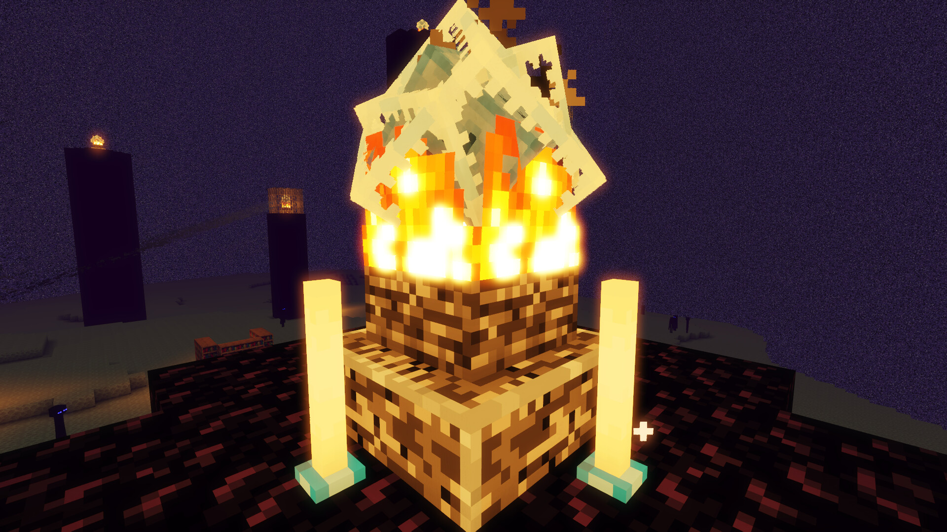 Blue End Minecraft Texture Pack