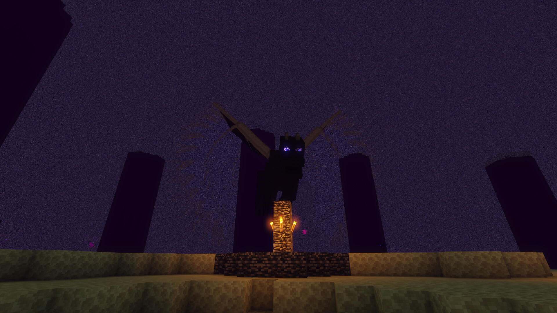 Blue End Minecraft Texture Pack