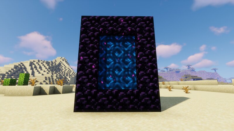 Blue End Minecraft Texture Pack