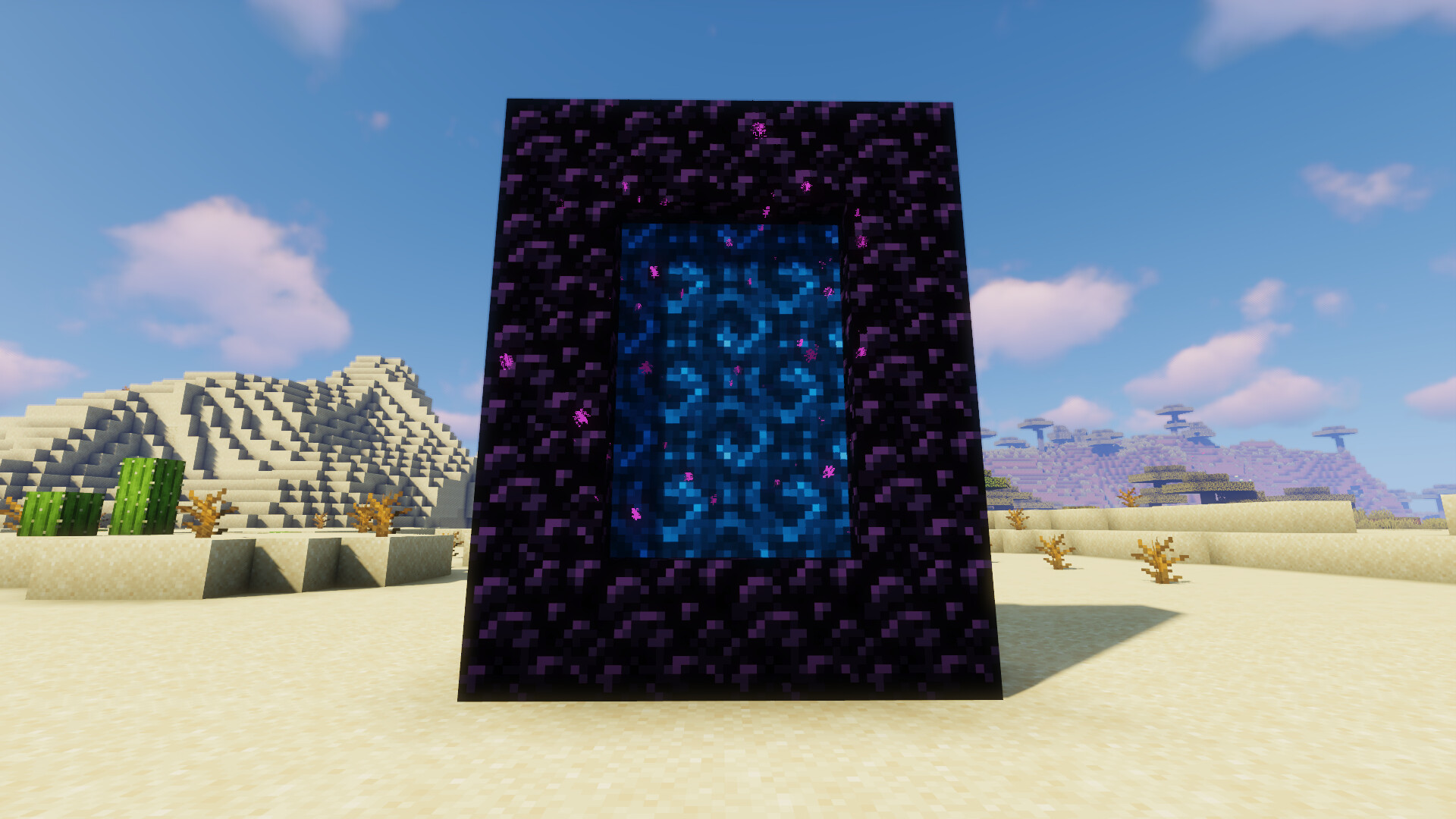 Blue End Minecraft Texture Pack