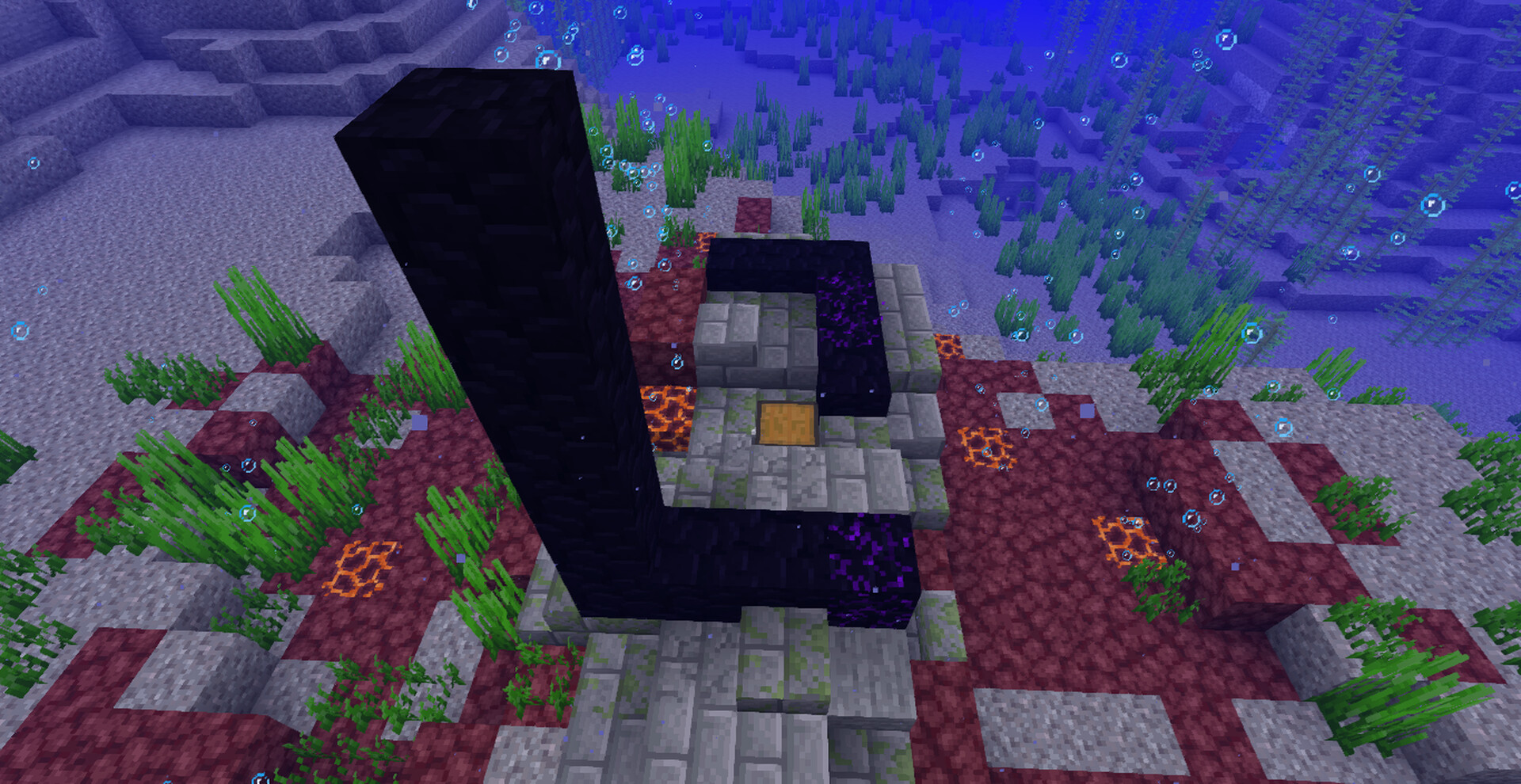 Ancient Debris like Obsidian Minecraft Texture Pack