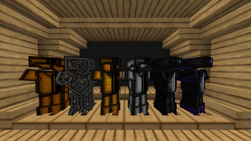 Elite Pack V2 ( Black x512x ) TexturePack 1.7.10 / 1.8.9 | Black And ...
