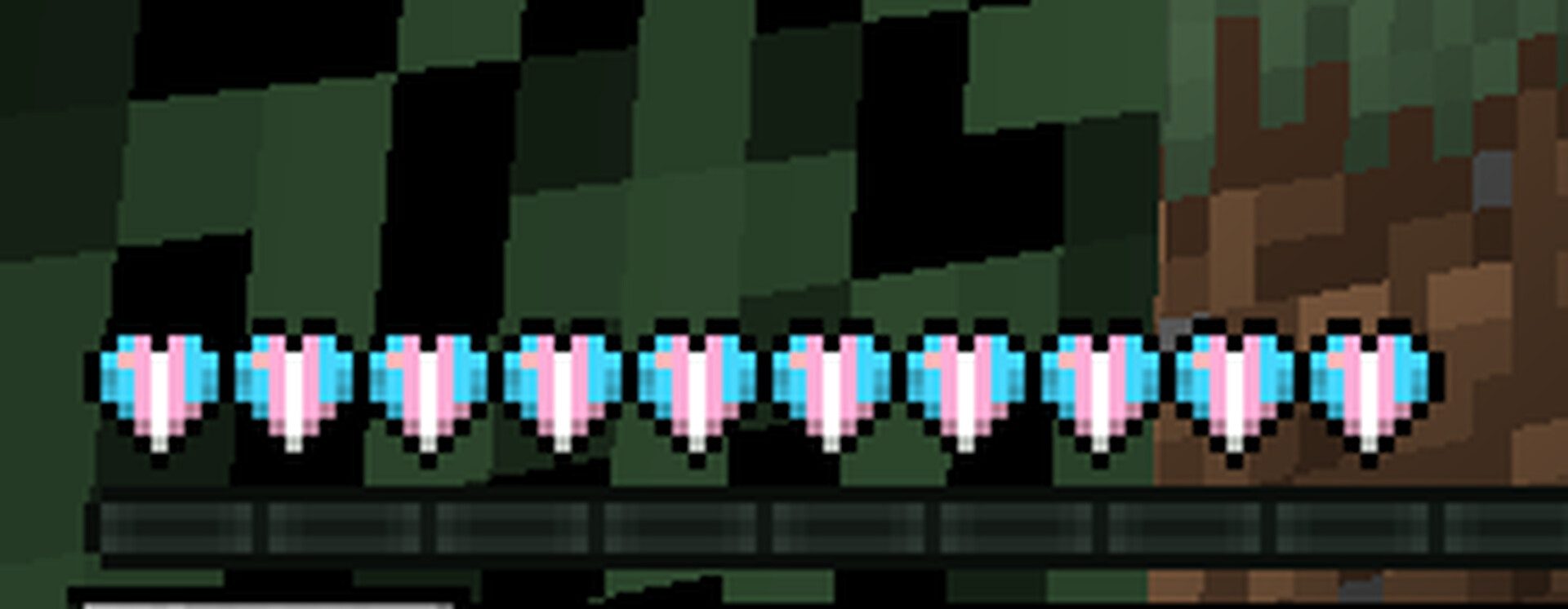 Bienkie's Trans Pride Hearts (1.16x)(LGBTQIA+) Minecraft Texture Pack
